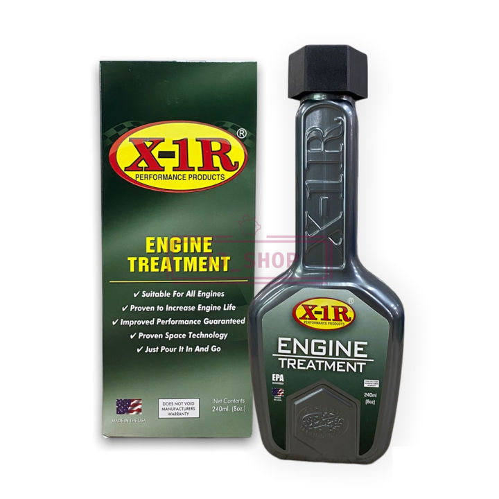 X-1R Engine Treatment สารเพิ่มประสิทธิภาพเครื่องยนต์ แท้ 100% | Lazada ...