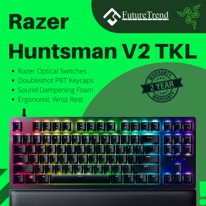 Razer Huntsman V2 TKL Optical Gaming Keyboard | Lazada