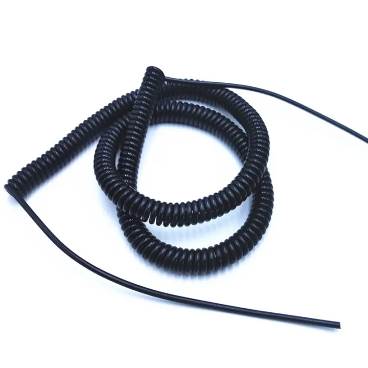 Cable wire spring spiral cable 5 cores0.2 0.5mm1.0 square millimeter ...