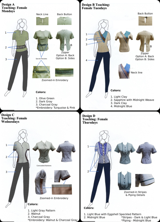 DepEd 2021-2023 Teacher Uniforms (FEMALE) | Lazada PH