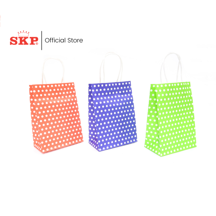 SKP Polka Dot Party Paper Gift Bags | Lazada Singapore