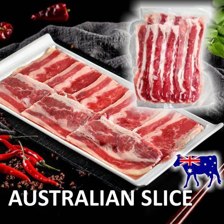 Premium Australian Slice Shortplate - Daging Yoshinoya 500 gram ...
