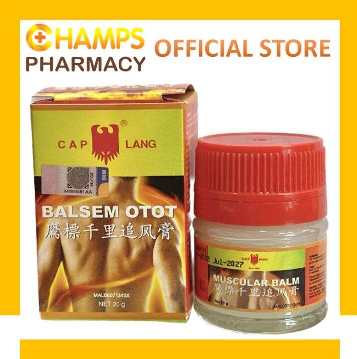 CAP LANG BALSEM OTOT 20GM | Lazada