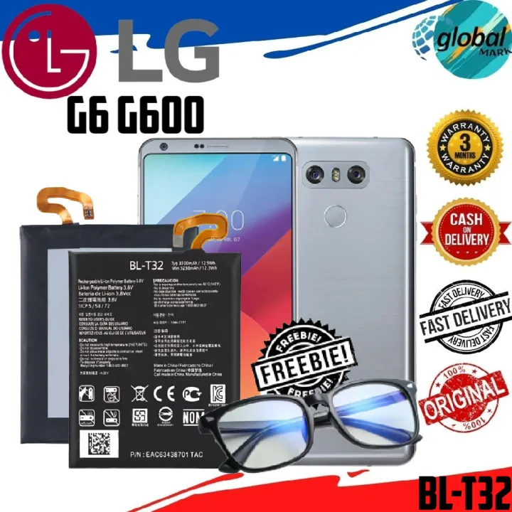 LG G6 G600 Battery Original, Fit for H870 H871 H872 LS993 VS998 Model ...