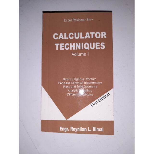 【READY STOCK】 CALCULATOR TECHNIQUES VOL1 BY DIMAL | Lazada PH