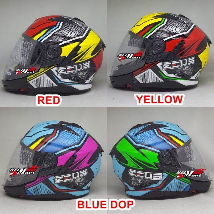 Helm Zeus 613C Modular AJ11 Helm Zeus 613 Modular Multifungsi ZS-613C ...