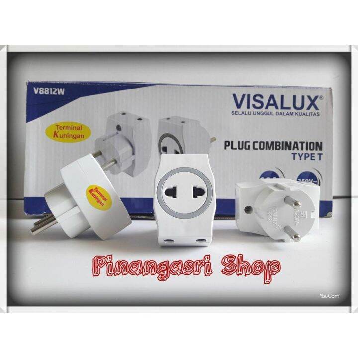 Steker T Multi Yunior Loyal Plug Combination Type T Visalux / Tusuk Kontak Kombinasi Tipe T ...
