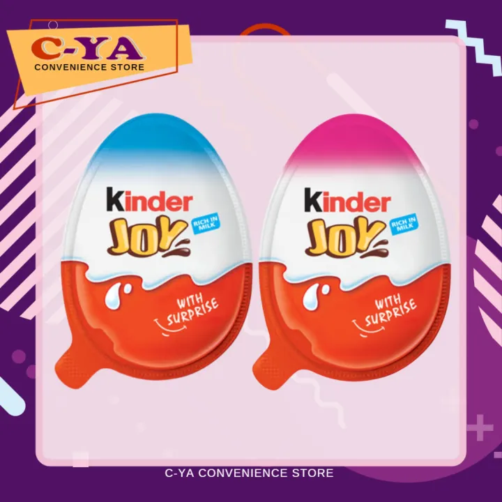 Kinder Joy for Boy or Girl Chocolate Egg with Surprise Toy 20g | Lazada PH