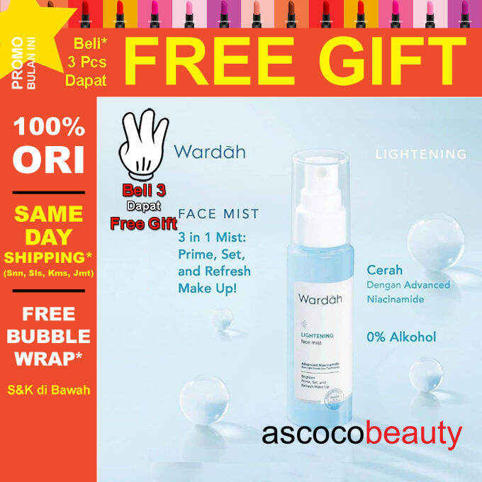 Wardah Lightening Face Mist | Lazada Indonesia