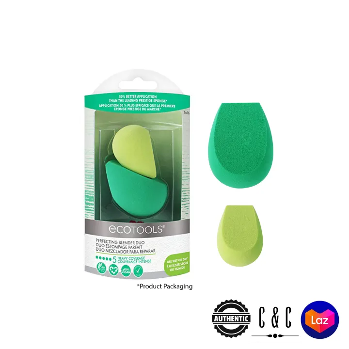 Ecotools Perfecting Blender DUO Makeup Sponge | 2 PC | Lazada PH