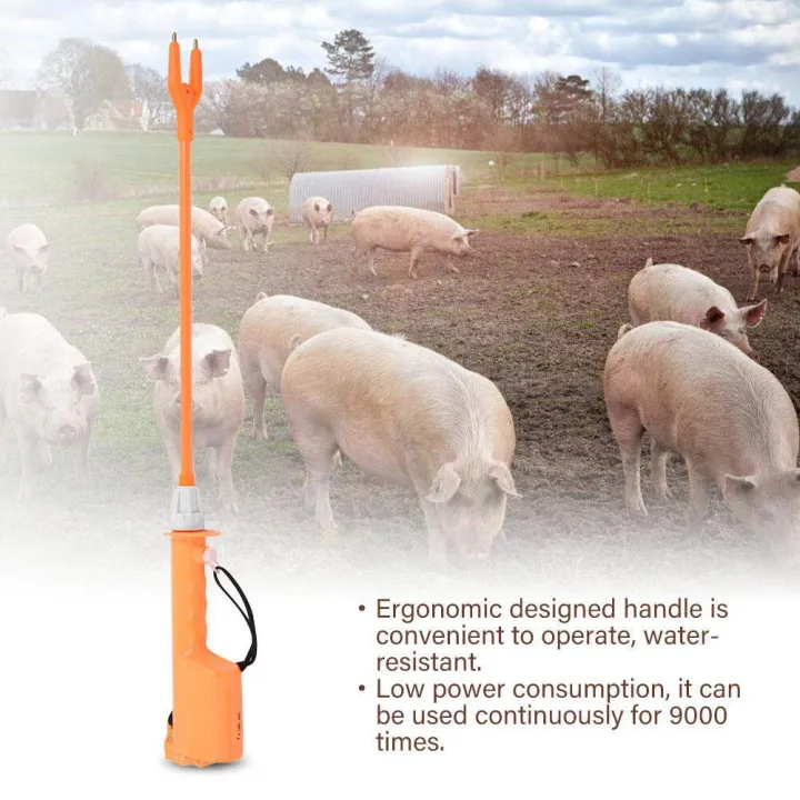 【COD】【อัพเกรดด้วยไฟ】Electric Cattle Prod มือถือไฟฟ้าหุ้น Prod ปศุสัตว์ ...