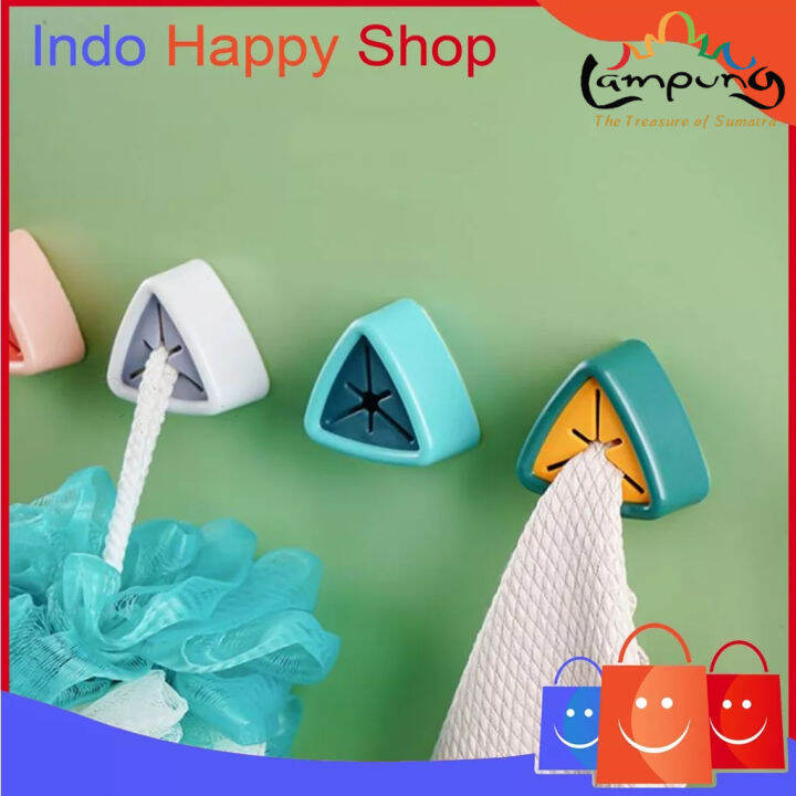 ⭐️𝐈𝐇𝐒 𝟗𝟕𝟎 𝐋𝐚𝐦𝐩𝐮𝐧𝐠⭐️Gantungan Kain Lap Handuk Tempel Dinding Hanger Kain ...