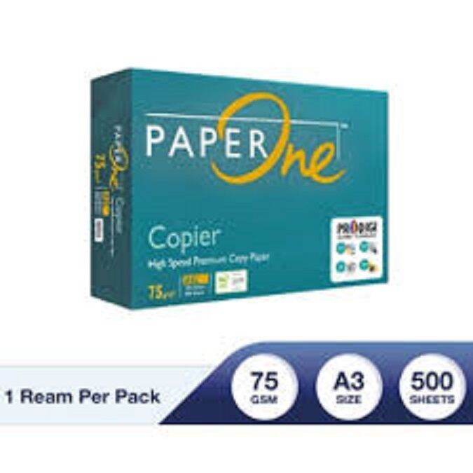 Kertas HVS - Paper One - Kertas A4 75gr - Hvs - 1 Rim | Lazada Indonesia
