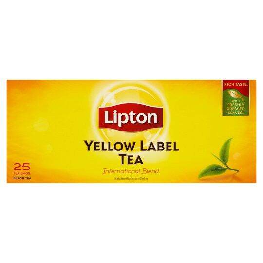 LIPTON YELLOW LABEL TEA / TEH LIPTON UNCANG 25'S | Lazada