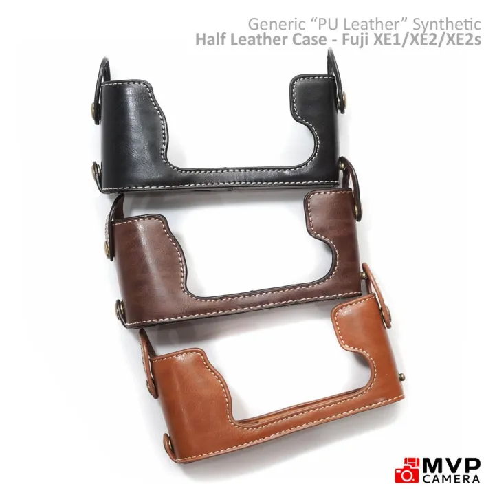 GENERIC PU Half Leather Case Fuji Fujifilm XE1 XE2 XE2s X-E1 X-E2 with ...