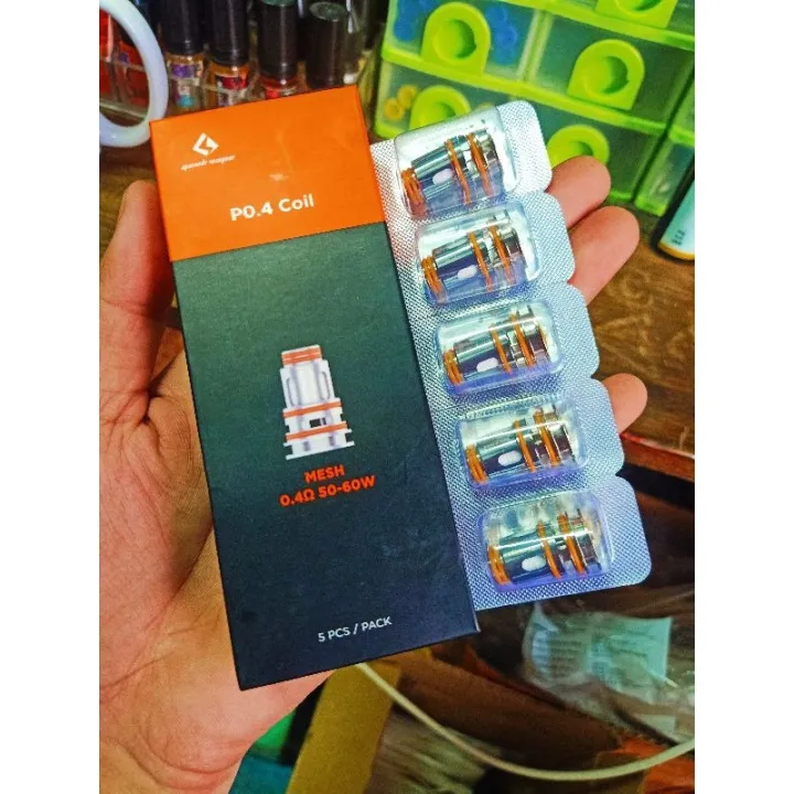 (COD) GEEK VAPE AEGIS BOOST PRO OCC P0.4 COIL P0.2P SERIES LEGIT ...