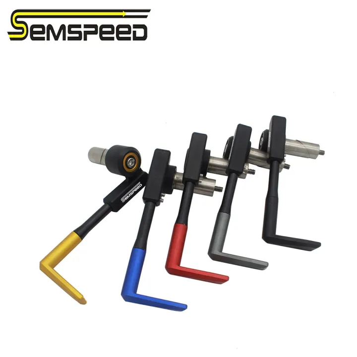 SEMSPEED Motorcycle 22mm Handlebar Handle Bar Ends Guard For Honda ...