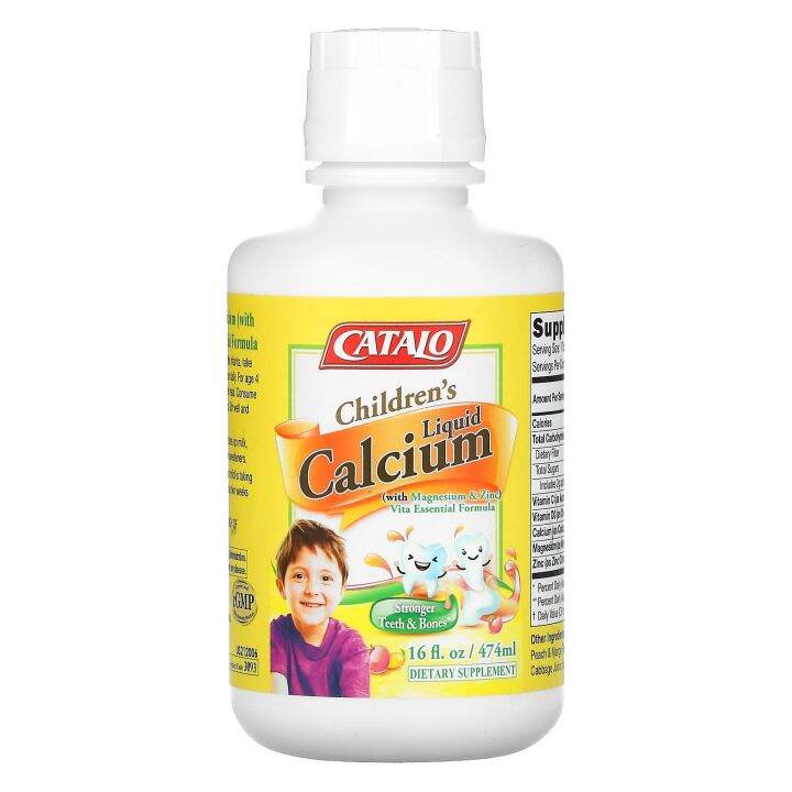 [PRE-ORDER] CHILDREN'S LIQUID CALCIUM WITH MAGNESIUM & ZINC BY CATALO ...