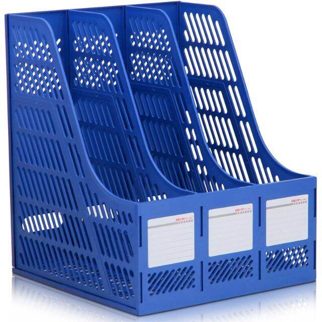 High Quality 4 Sections Desk File Organizer, Sturdy Magazine File ...