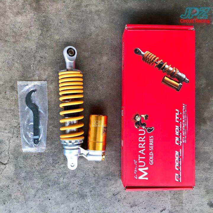 MUTARRU 285mm-295mm MONOSHOCK w/ INVERTED GOLD TANK for YAMAHA MIO ...