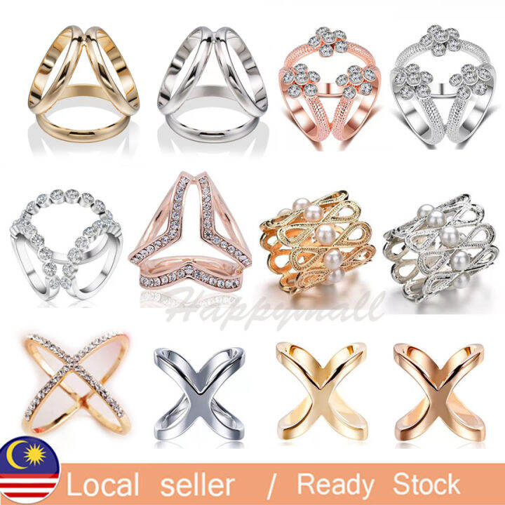 {Ready Stock} Alloy Cincin Tudung Scarf Ring Shawl Ring Tudung Pin ...
