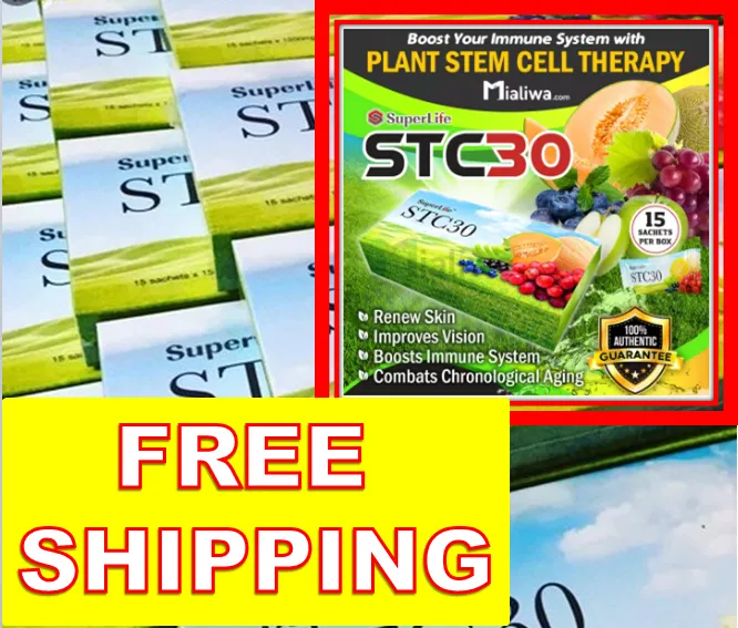 SUPERLIFE STC30 PLANT STEM CELL THERAPY - 15SACHETS X 1500MG | Lazada PH