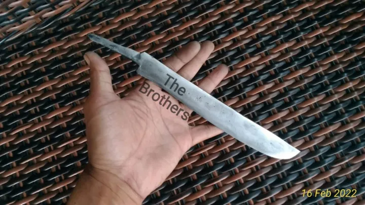 Bilah Golok Mini Baja Per Tempa Dan Sepuh Siap Pakai | Lazada Indonesia