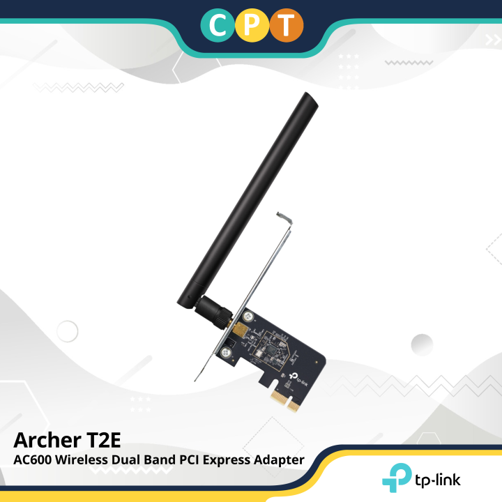 TP-Link Archer T2E AC600 Wireless Dual Band PCI Express Adapter | Lazada PH