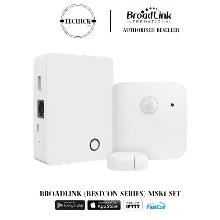 Broadlink (Bestcon Series) MSK1, Multi Sensor Kit, MGW1 Gateway + DS2 ...