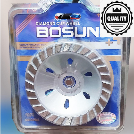 Bosun Diamond Cup Wheel Germany MPA Certified ISO 9001 Approved 100% ...
