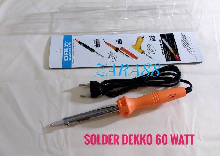 Solder soldering iron 60W dekko ori | Lazada Indonesia