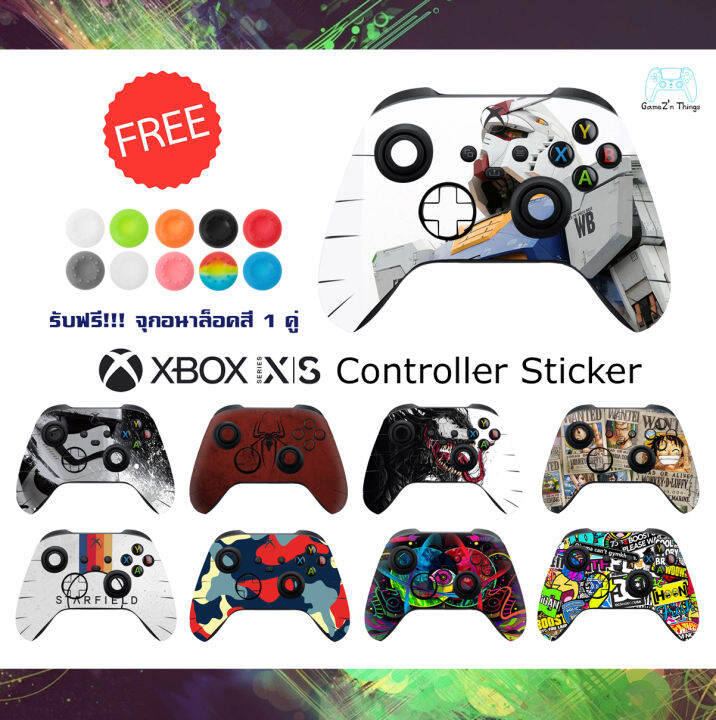 สติกเกอร์ติดจอย กันรอย XBOX Series X/S Controller (Gen 4) สติกเกอร์จอย ...