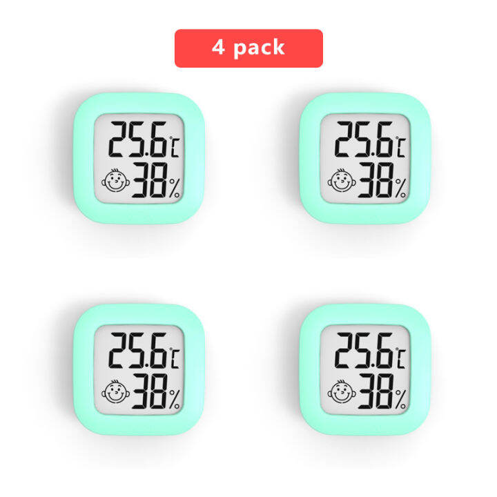 Mini Indoor Digital Hygrometer Indoor Set Room Temperature Humidity ...