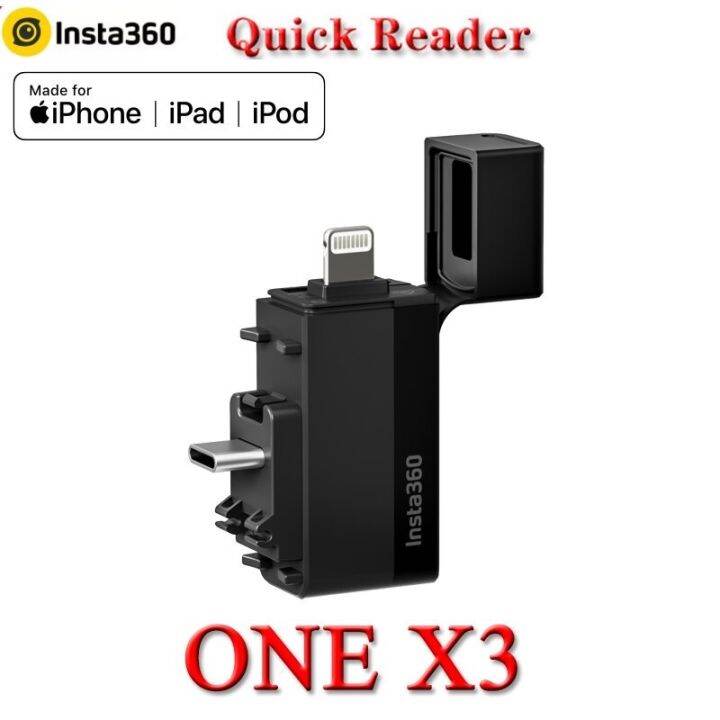 Insta360 X3 Quick Reader SD Card Reader Fast File Transfer For Insta ...