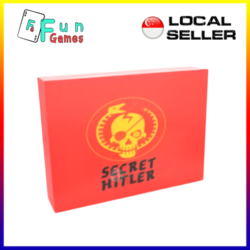 [SG STOCK] Secret Hitler Red Box – Political Thinking Strategy game for ...