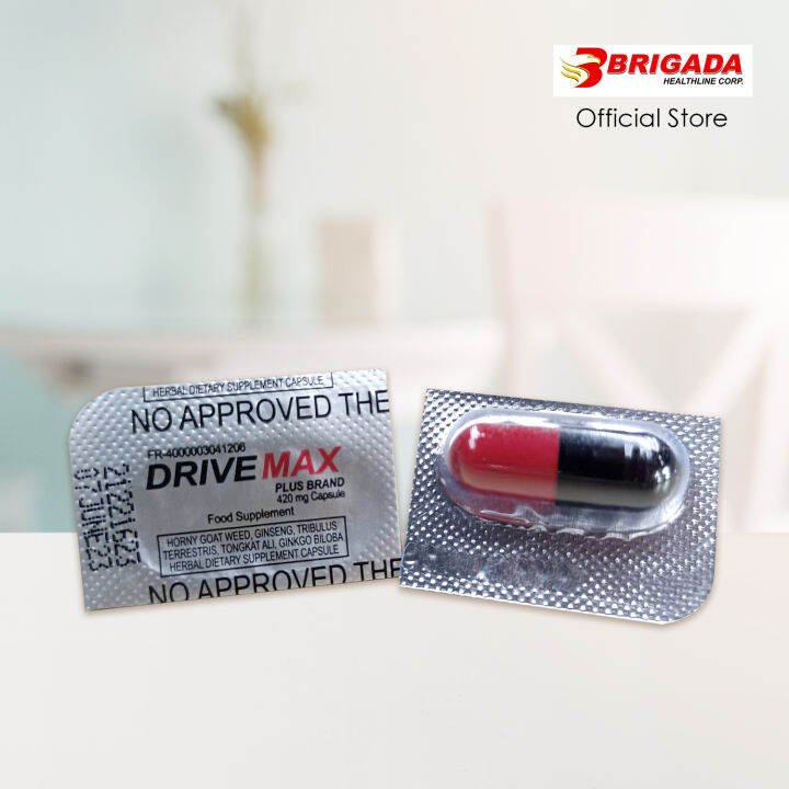 Drivemax Adult Herbal Capsule box of 2's | Lazada PH