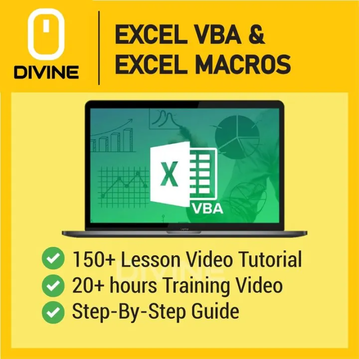 [Video Course] Microsoft Excel VBA & Macros [150+ Lessons Video Tutorial] | Lazada PH