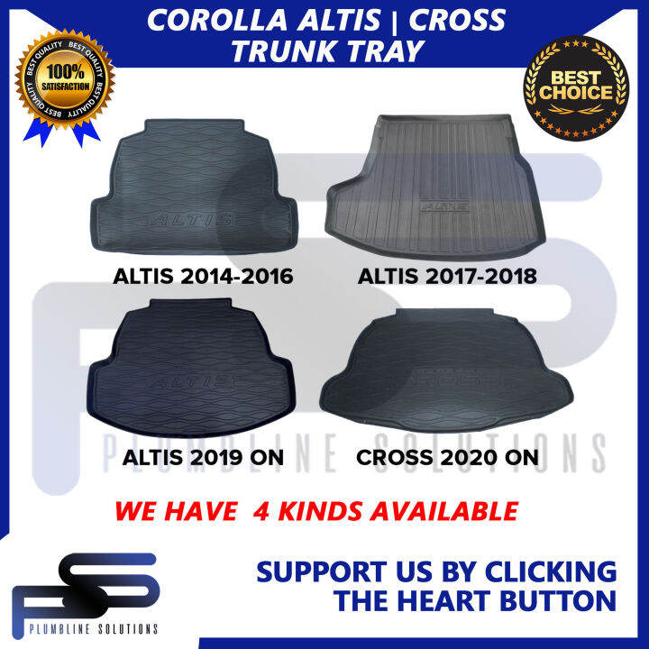 Trunk Tray for Toyota Corolla Altis 2014 2015 2016 / Toyota Corolla ...