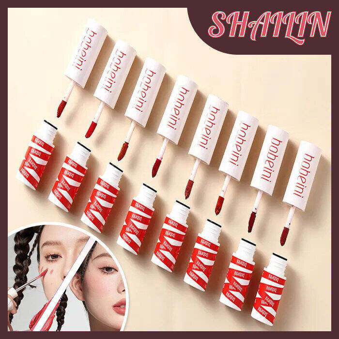 bobeini ลิป ลิปสติกสีนู้ด ลิปลอก สินค้าขายดี ลิปสติก ลิปสติ เนื้อแมตต์ ...