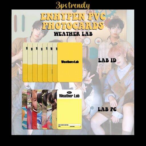 ENHYPEN PVC Photocards — 2022 Season Greetings [unofficial] | Lazada PH