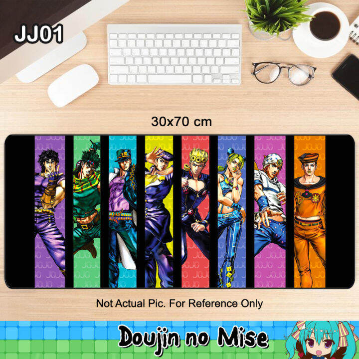 Jojo Bizarre Adventure Long Gaming Extended Mouse Pad Anime 30 x 70 cm ...