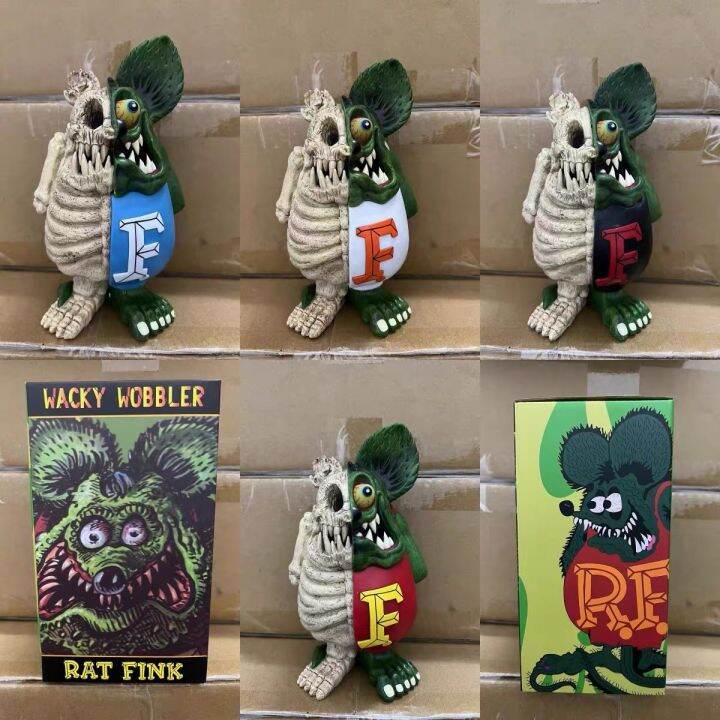 RF RAT FINK Anatomy Wacky Wobbler PVC Figure 20 cm | Lazada.co.th