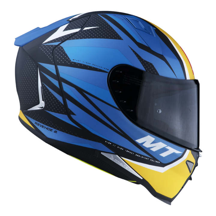MT Helmets Full Face REVENGE2 G KLEY (FREE Clear Visor) | Lazada PH