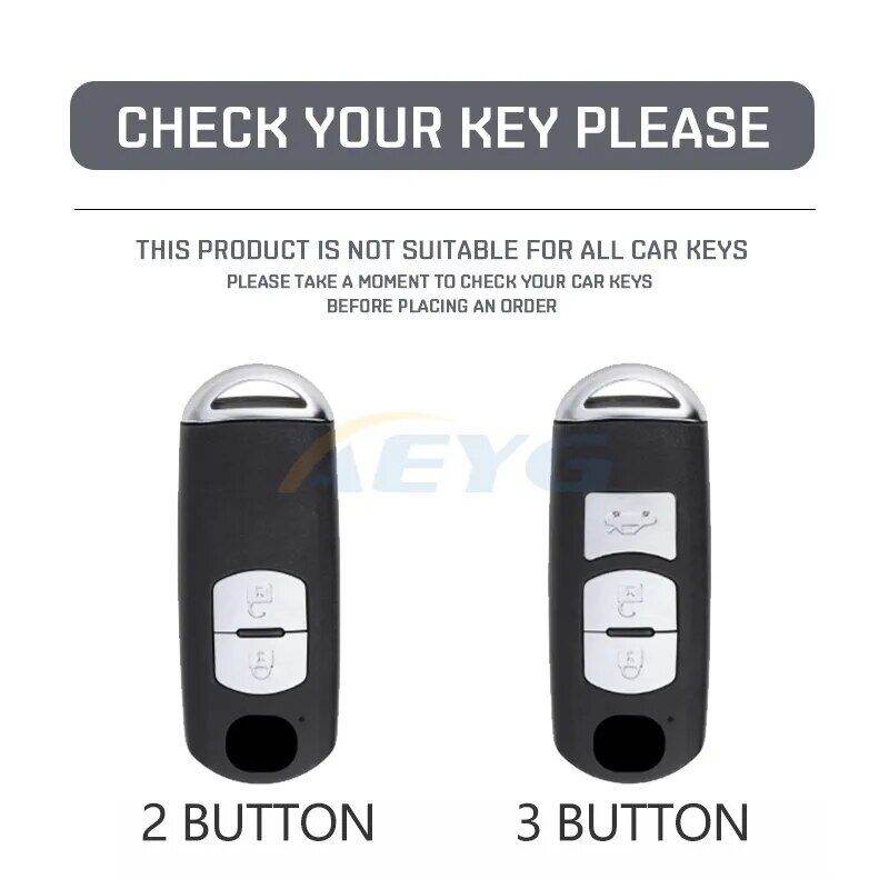 TPU Car Remote Key Case Cover Shell Fob For Mazda 2 3 6 Atenza Axela ...