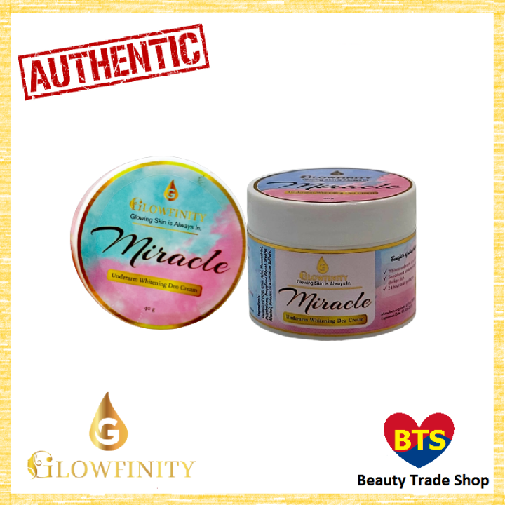 Glowfinity MIRACLE Underarm Whitening Deo Cream (40g) | Lazada PH