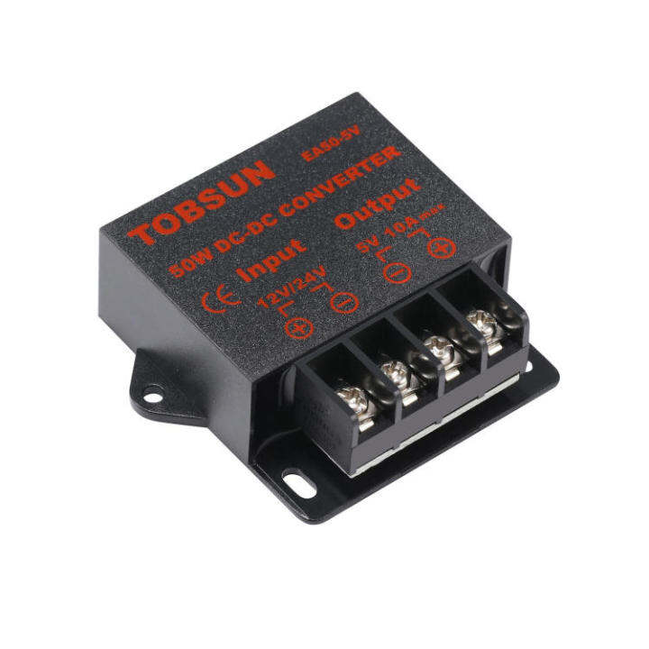 12V to 5V Converter Vehicle Voltage Reducer Regulator 50W 10A Reducing ...