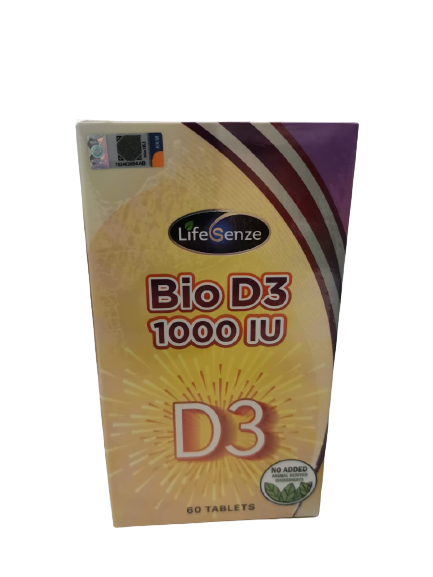 HLP LIFESENZE BIO D3 1000IU (60 TABLETS) | Lazada