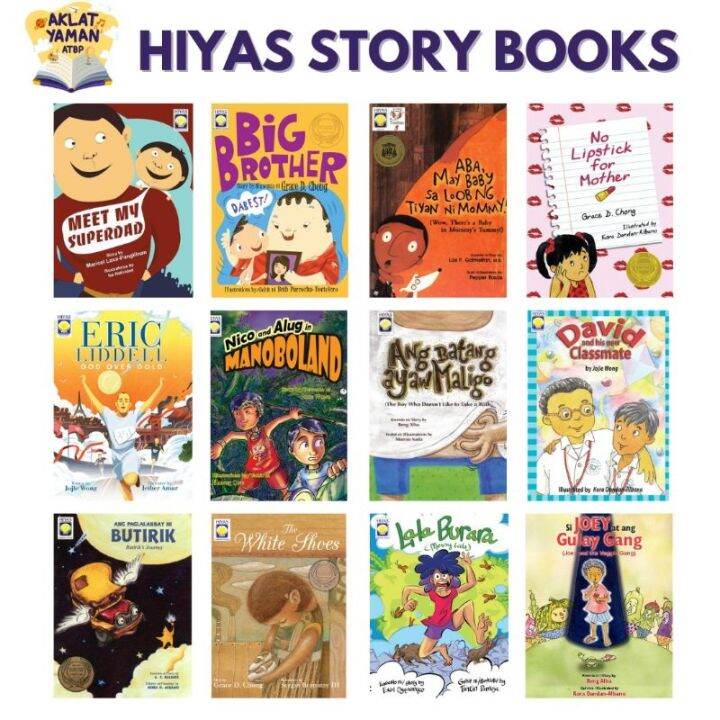 New 2023 HIYAS Story Books (Bilingual Books) | Lazada PH