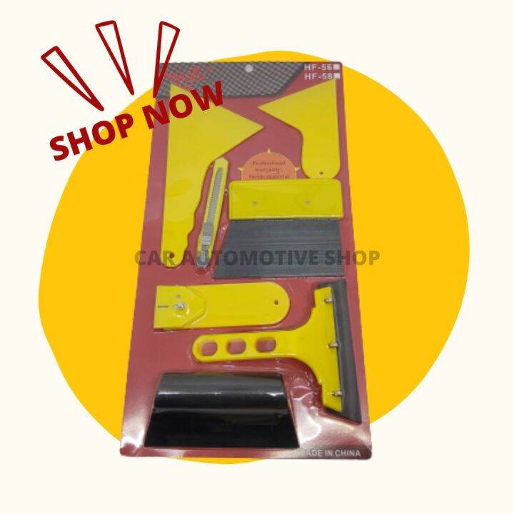 SCRAP KACA 7 IN 1 - ALAT BANTU PASANG STIKER KACA | Lazada Indonesia