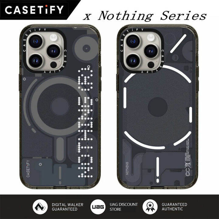 CASETiFY x Nothing Series or iPhone 15 Pro Max / iPhone 14 Pro Max / iPhone 13 Pro Max / iPhone ...